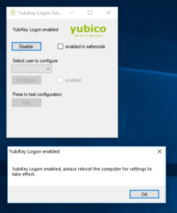 Windows 10 login with two factor authentication using a YubiKey ...