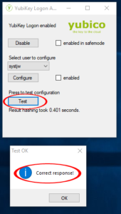 Windows 10 login with two factor authentication using a YubiKey ...