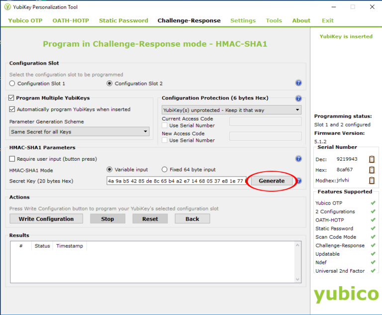 Windows 10 login with two factor authentication using a YubiKey - Network Midlands